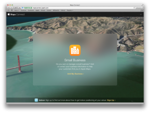 Brand Positioning on Apple Maps Connect
