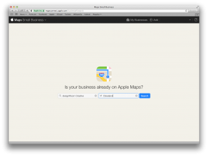Brand Positioning on Apple Maps Connect